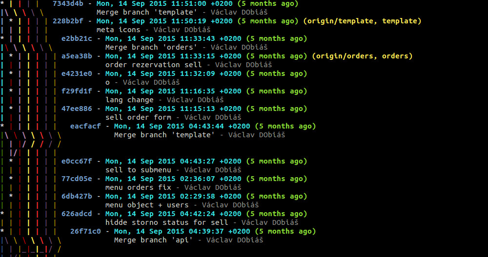 My Git Log Variant Valeas Blog